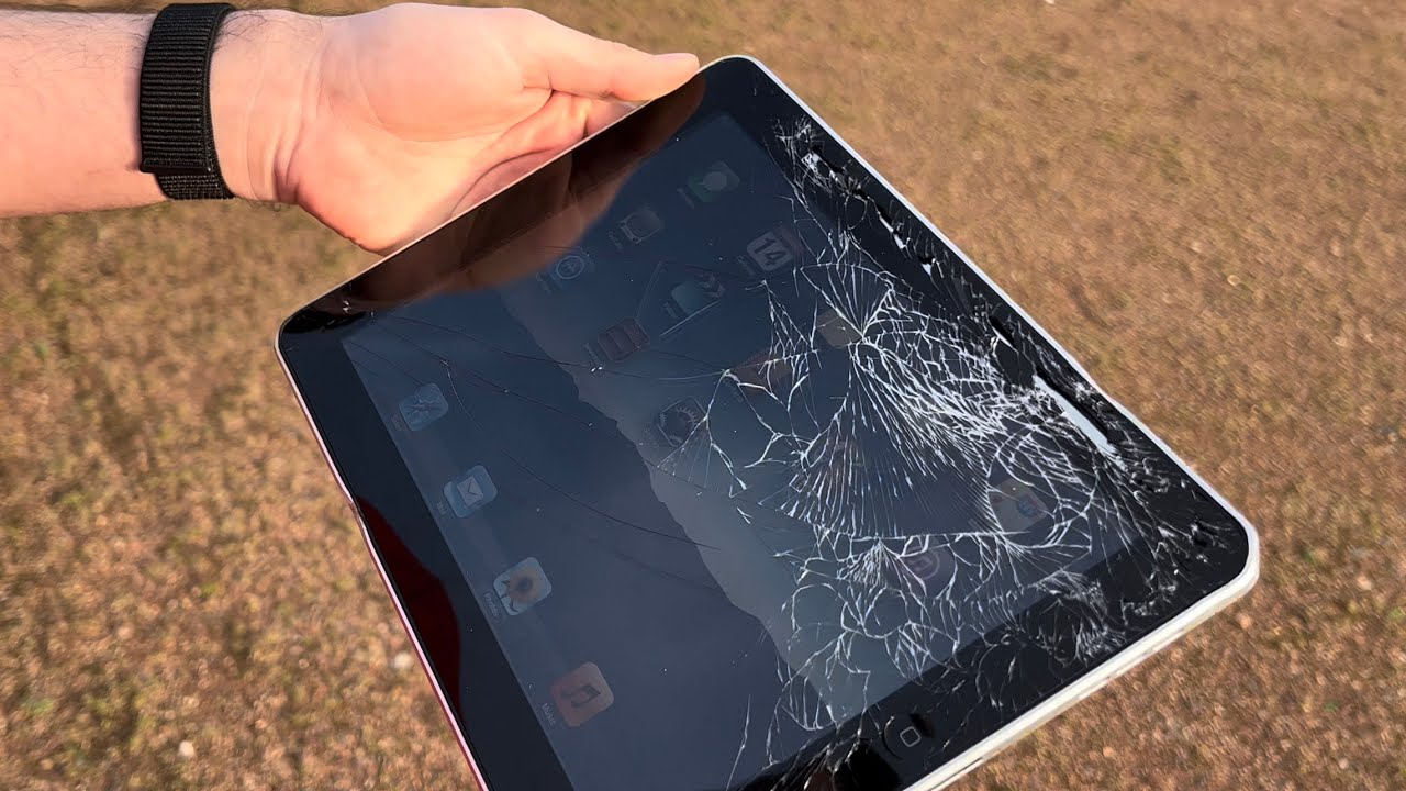 Original iPad Destruction - YouTube