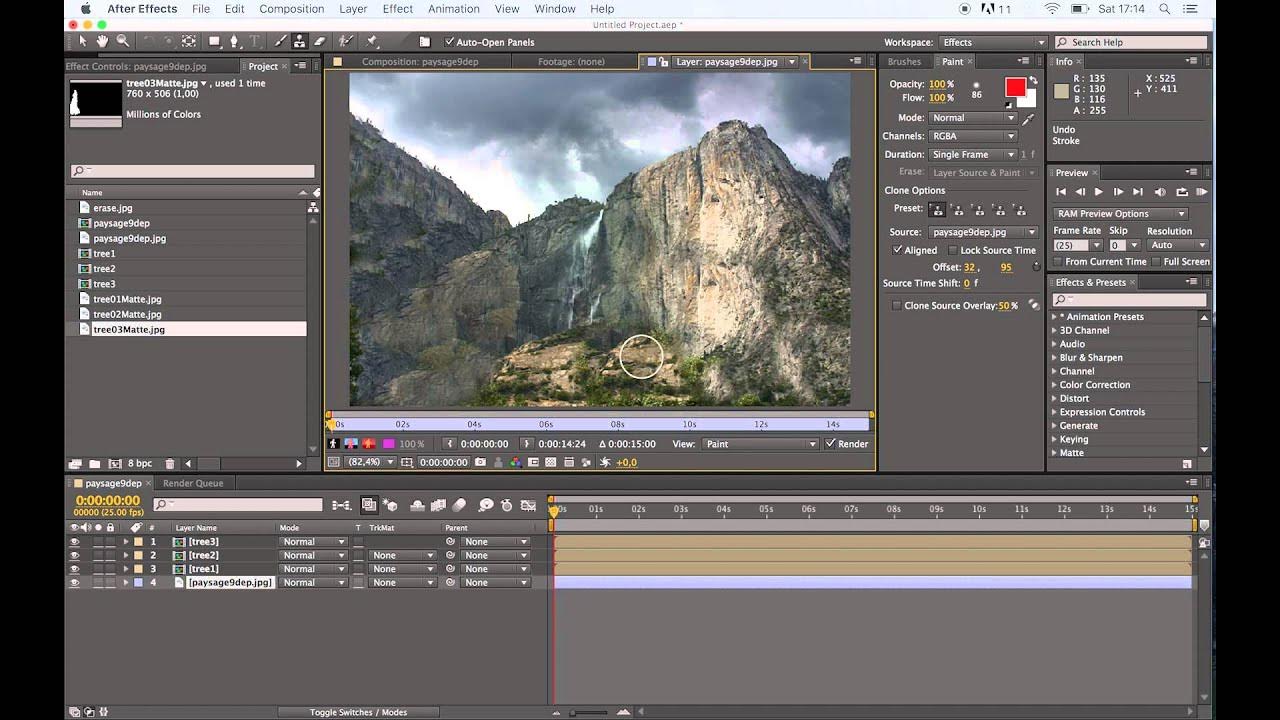 Parallax Effect (After Effects tutorial) - YouTube