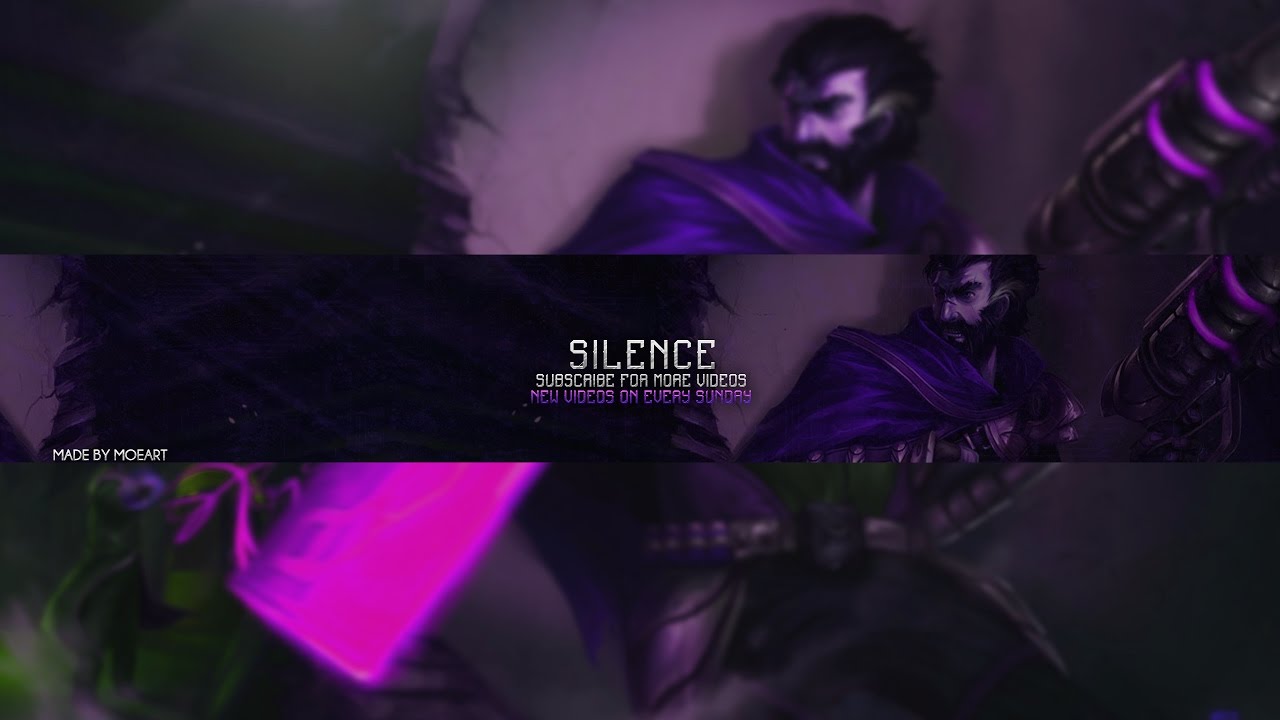 League of Legends Banner - @Silence - YouTube