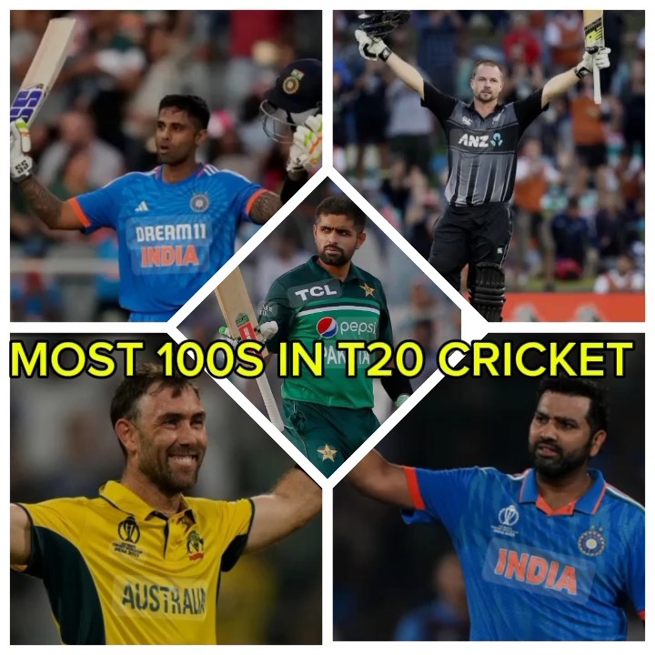 MOST CENTURIES IN T20 INTERNATIONAL CRICKET 🏏 BY PLAYERS - YouTube