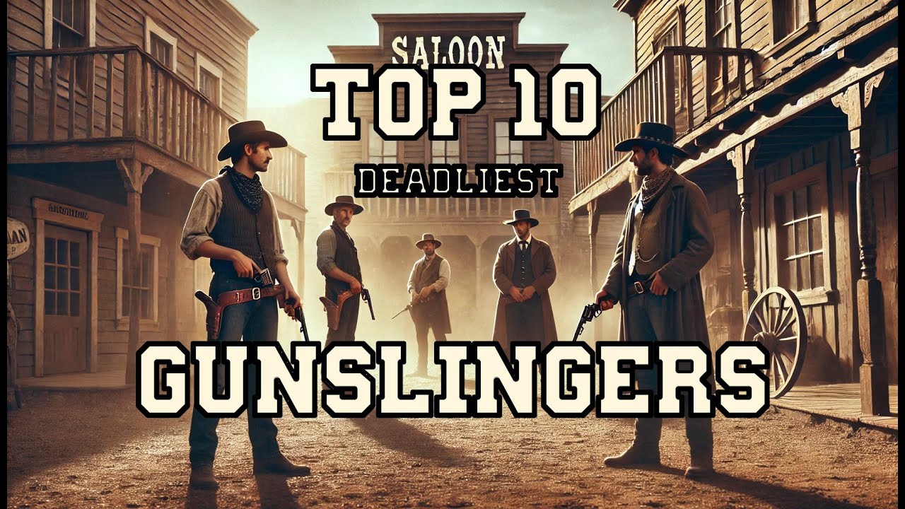 Top 10 Most Notorious Gunslingers of the Old West - YouTube