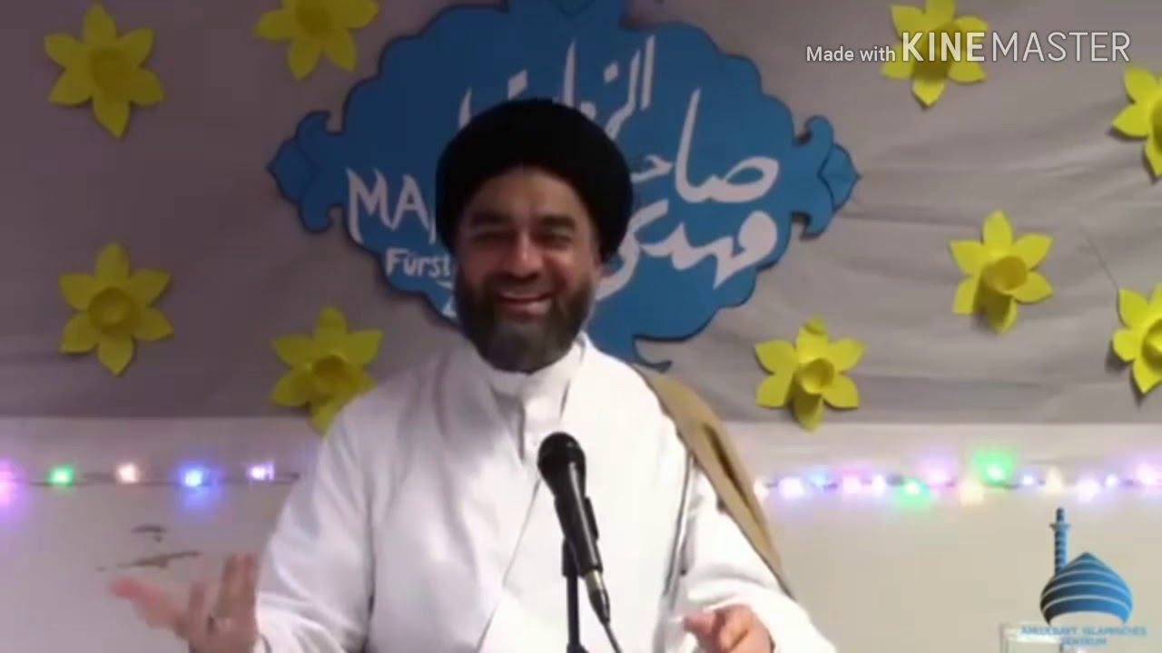Jashan e 15th Shaban by Maulana Syed Ali Reza Rizvi (edited) - YouTube