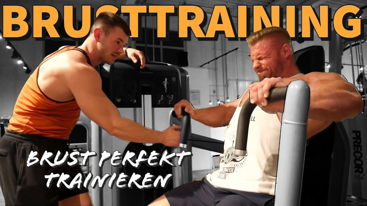 Heftiges Brusttraining mit Patryk | Ratschläge für euer Training - YouTube