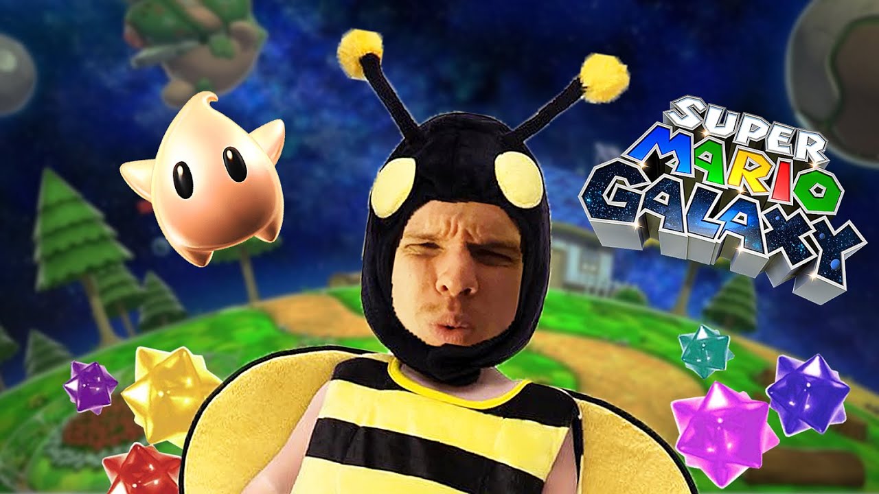 JE SUIS UNE ABEILLE 🐝 (Super Mario Galaxy) - YouTube