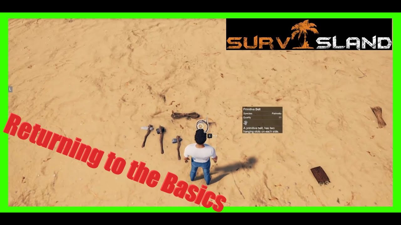 SurvIsland | Returning to the basics | Gameplay | S01E02 - YouTube