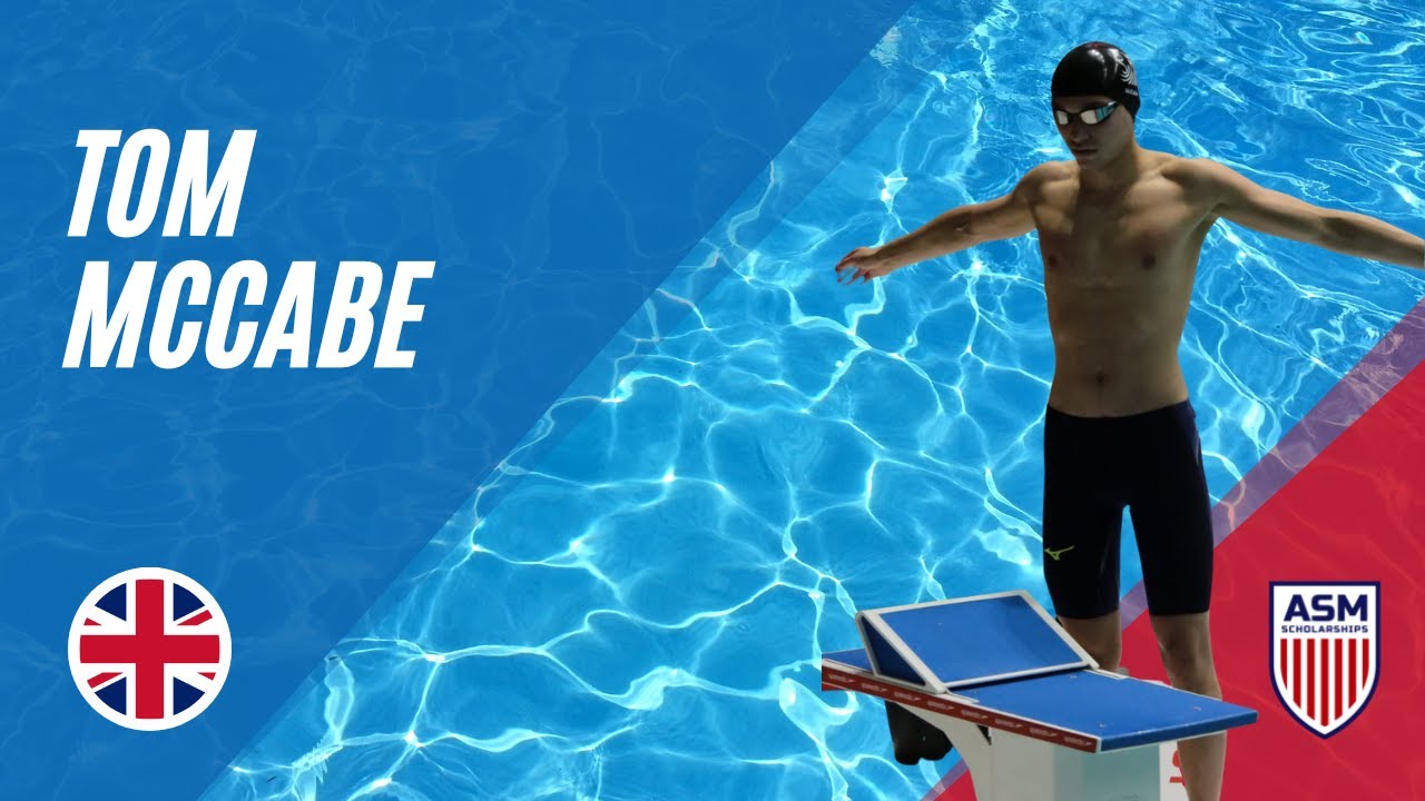Tom McCabe | Swimming Recruiting | ASM Scholarships - YouTube