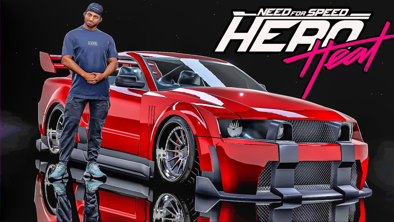 NOVO NFS HERO HEAT 2024 | PEGUEI O MUSTANG DO RAZOR, MAS DEI RAGE ...