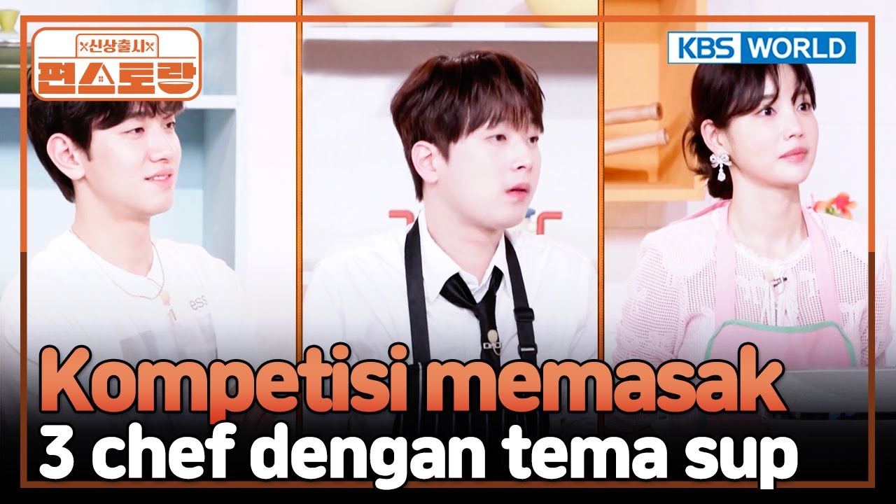 [IND/ENG] Kalah Cepat, Chanwon Memasukkan Supnya Kembali 😂 | Fun-Staurant | KBS WORLD TV 250519 ...