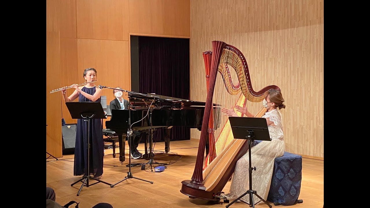 Mozart Flute and Harp Concerto K 299 Mvt1 (Flute + Harp + Piano) - YouTube