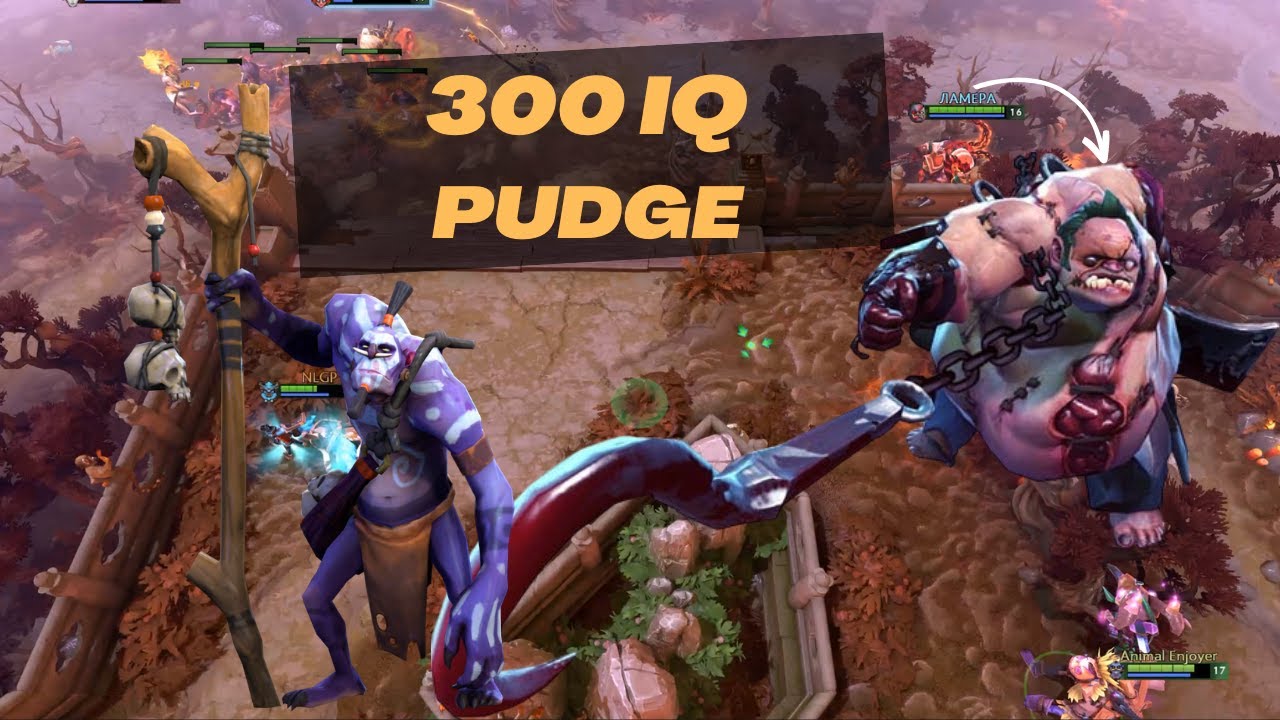 Dota 2 Royal Rumble and 300 IQ Pudge Hook - YouTube