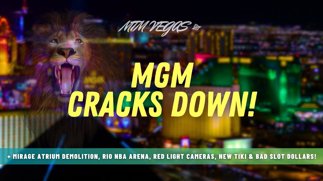 MGM's Big Crackdown, NBA Rio Rumors, Mirage Atrium Demolition & Glitter ...