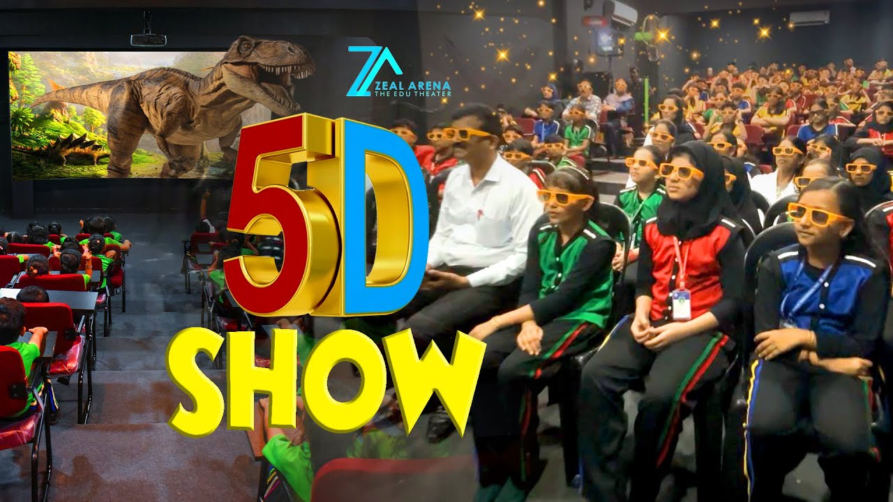 5D cinema show @ Zeal International School,Mattanur - YouTube