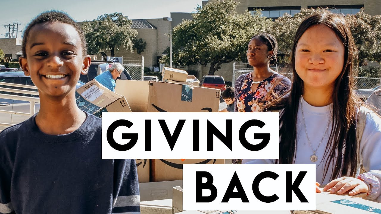 Teaching Our Kids the Importance of Giving Back - YouTube