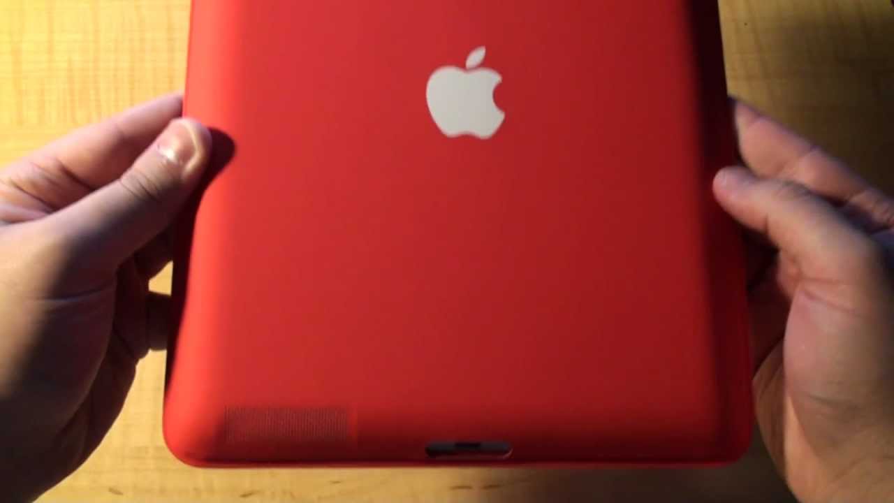 Apple iPad 4 Case (Red Edition) - YouTube