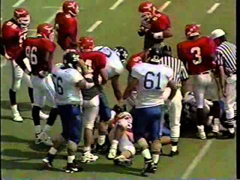 UNK vs UNO Football 1994 - YouTube