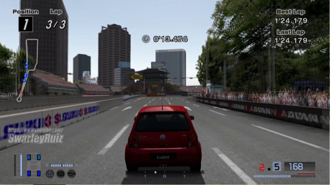 Gran Turismo 4 PS2 | Seoul Central | Volkswagen Lupo GTI '01 - YouTube