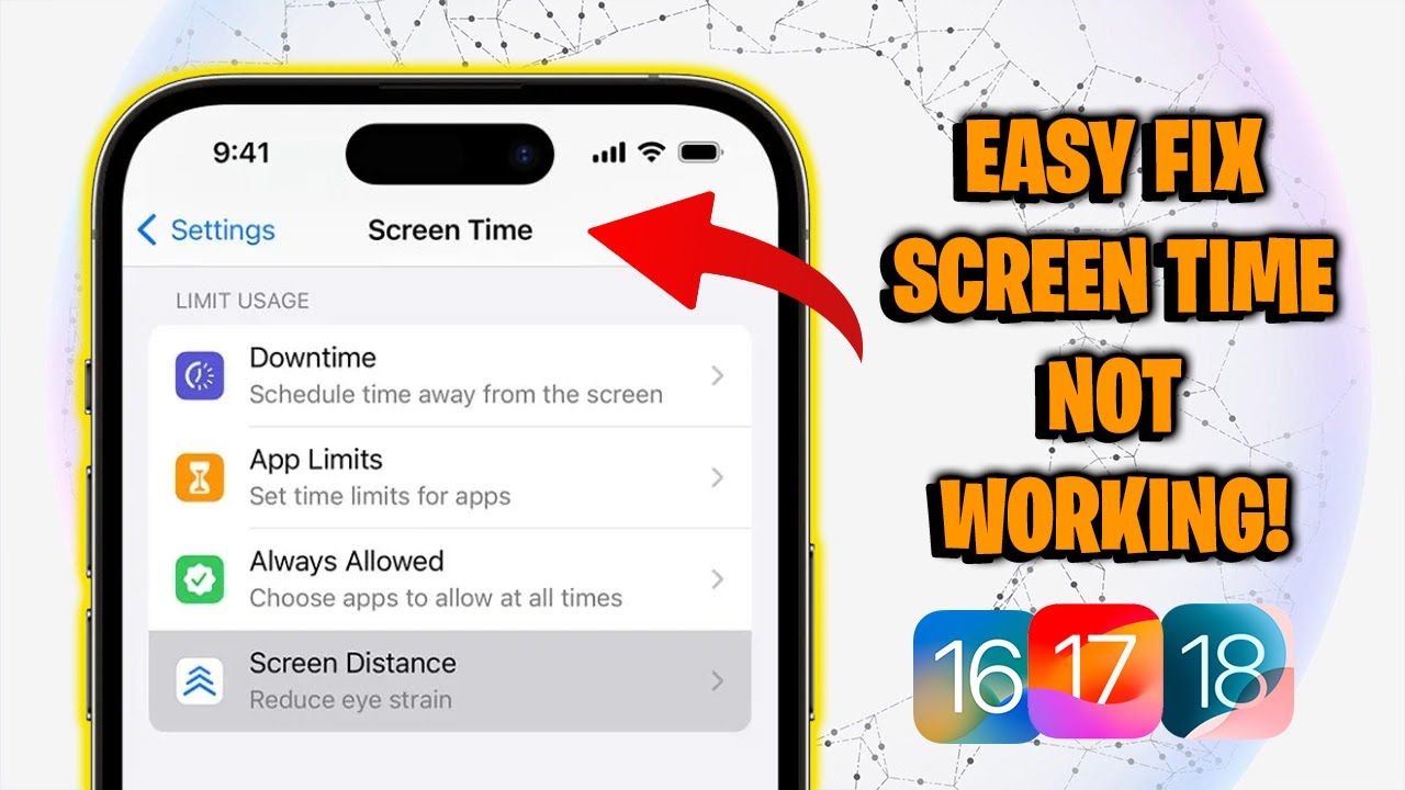 iOS 18 Screen Time not Working? Here is the Fix with Ease - YouTube