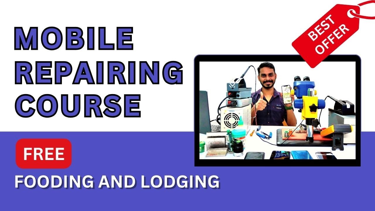 Offline Mobile repairing Course + FREE Fooding + Lodging | SMART MOBILE SOLUTION - YouTube