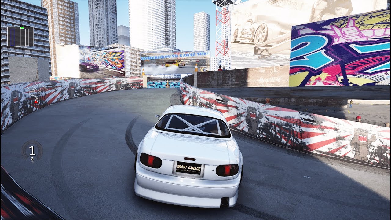 Drifting the Tokyo Drift Parking Lot! Assetto Corsa Steering Wheel Setup - YouTube
