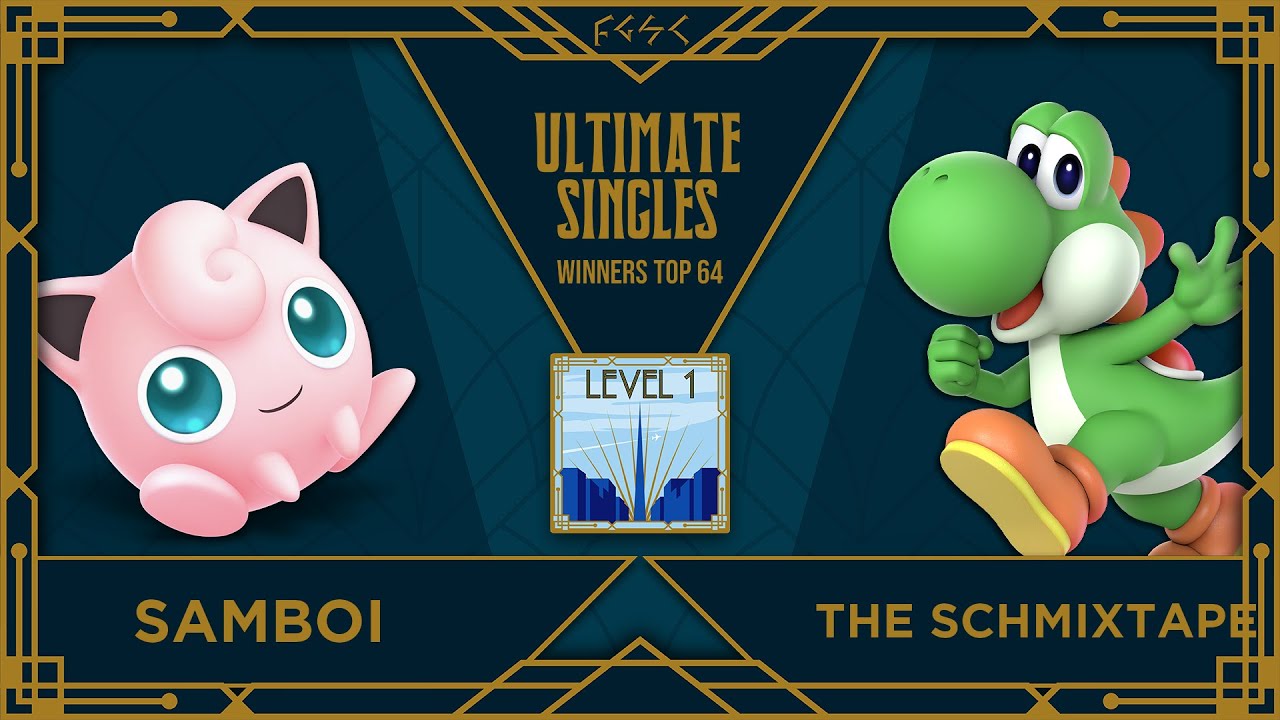 Samboi (Jigglypuff) vs THE SCHMIXTAPE (Yoshi) - Ultimate Singles ...