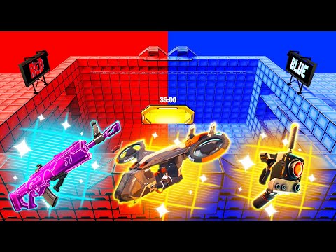 [🚨 SECRET CODES 🚨] FORTNITE MEGA RED VS BLUE BY RVB - MAP CODE: 8234-1352-6956