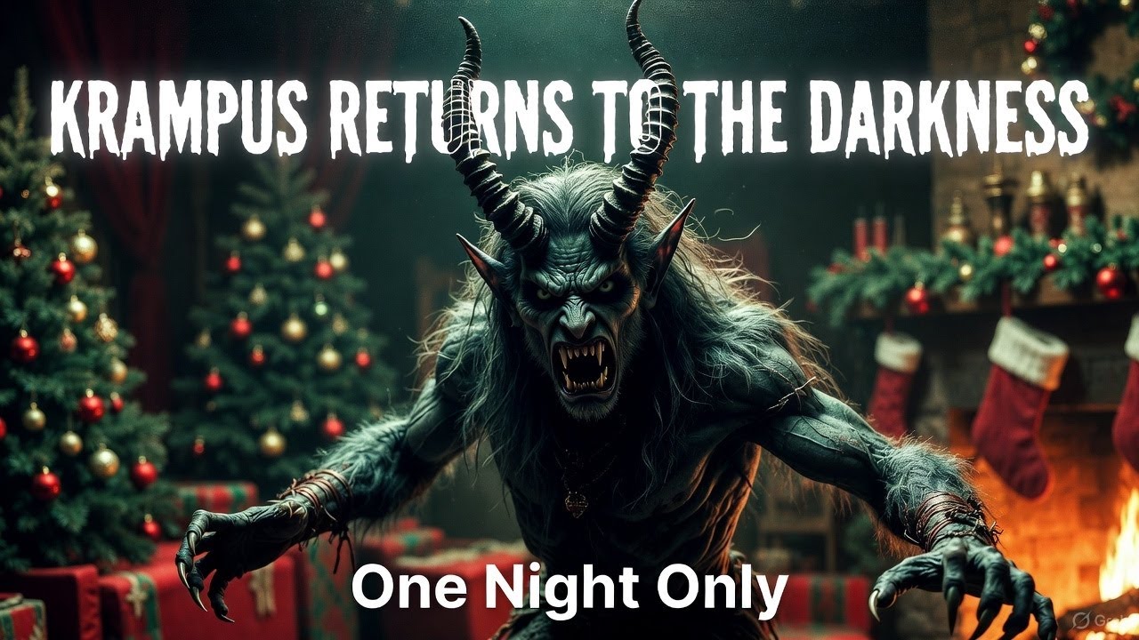 Krampus Themed Haunted House - The Darkness Full Tour - YouTube
