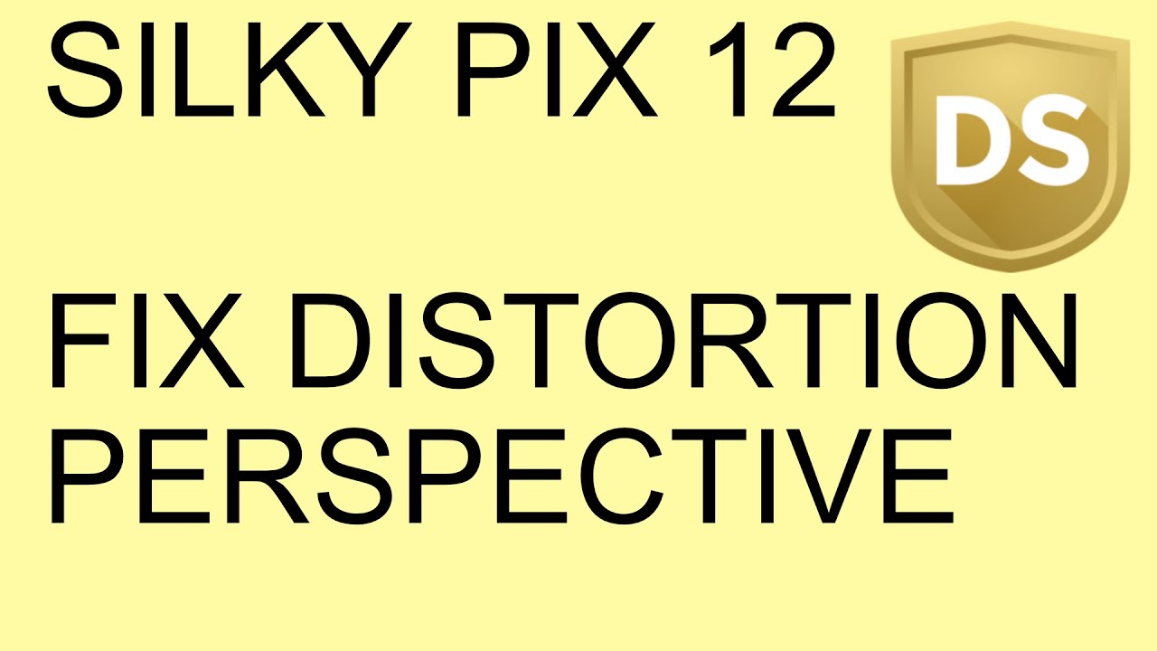 FIX FISHEYE WIDE ANGLE LENS DISTORTION IN THE SILKYPIX DEVELOPER STUDIO PRO 12 - YouTube