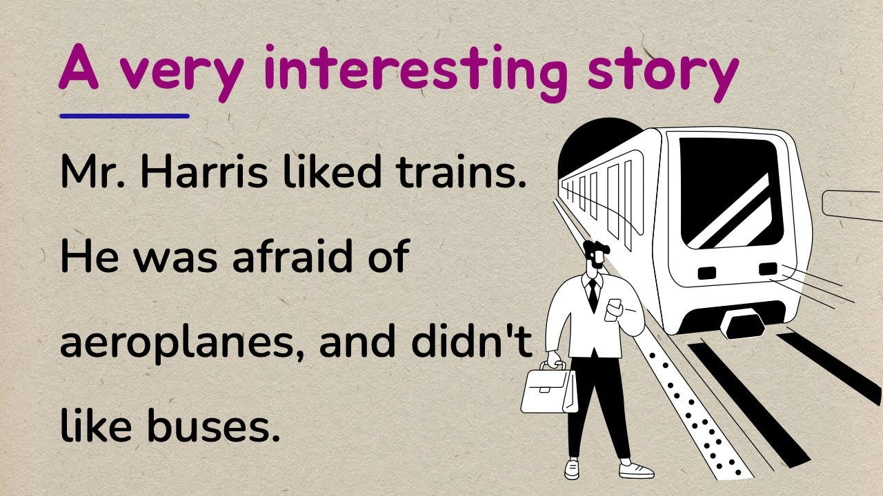Learn English through Story - Mr Harris - Level 1 - YouTube