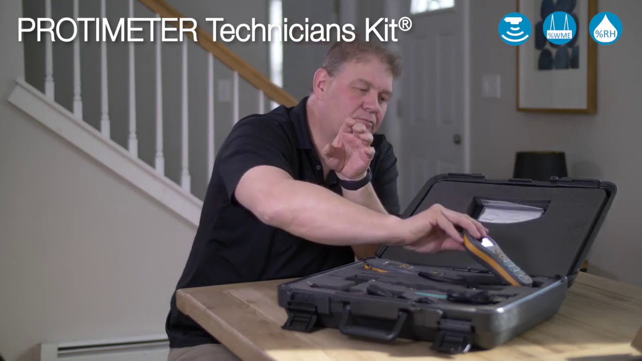 Introduction to Protimeter Technician's Kit Includes Hygromaster 2 and ...