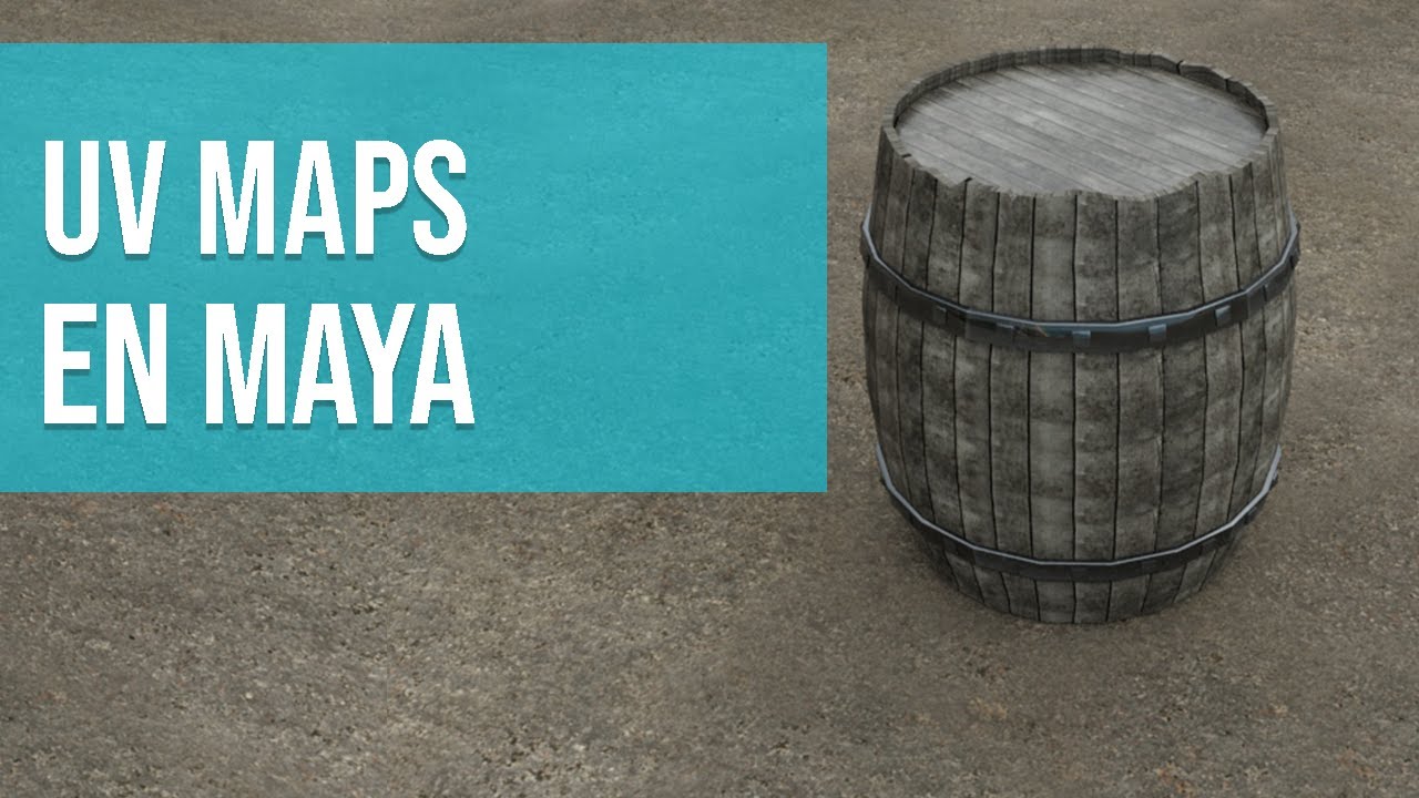 UV Maps en maya fácil | Aprende Maya - YouTube