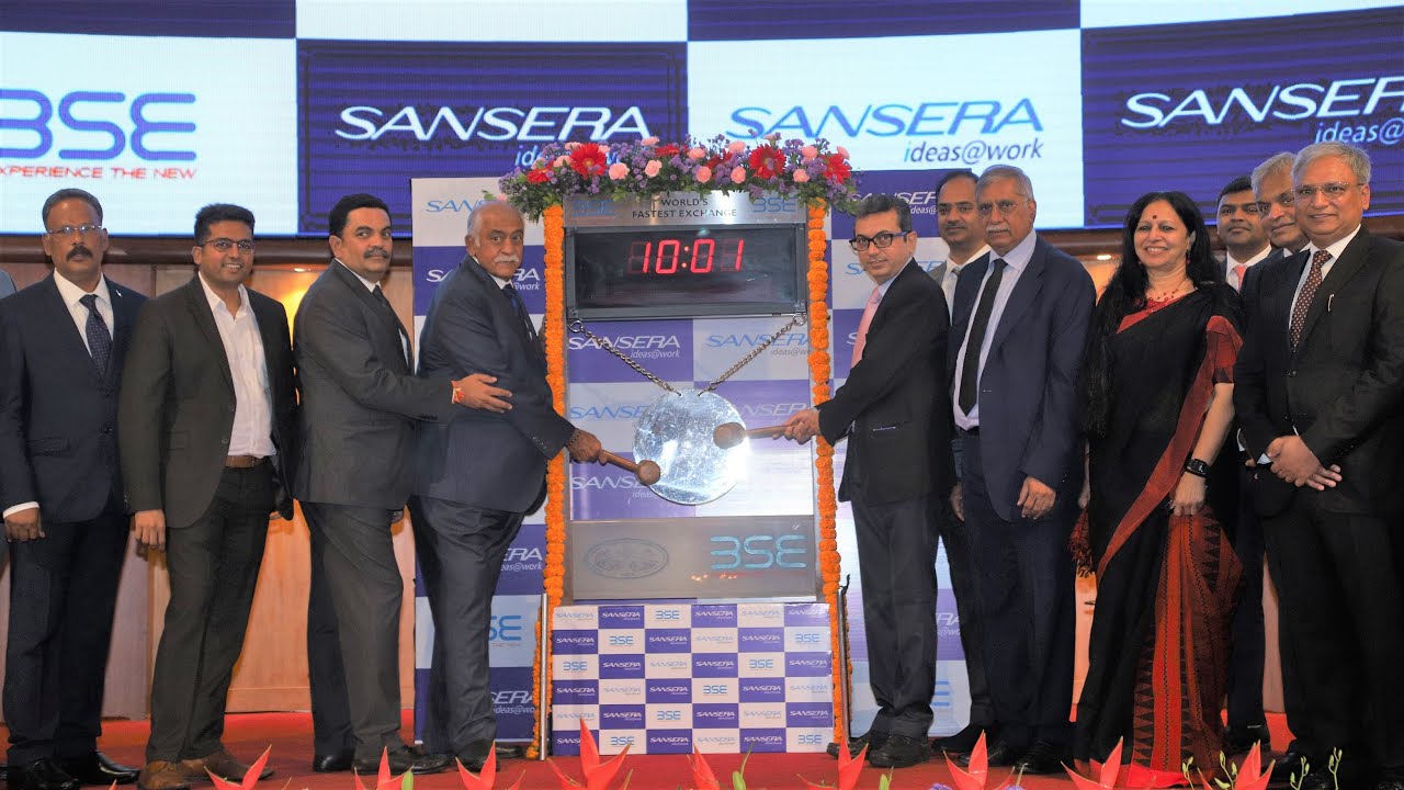 Listing Ceremony of Sansera Engineering Limited on 24th Sep, 2021 - YouTube