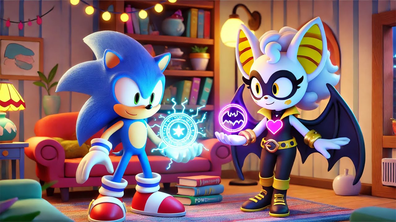 Sonic's Power – Unlocking Superpowers Through Mystical Artifacts💯 – Sonic the Hedgehog Animation ...
