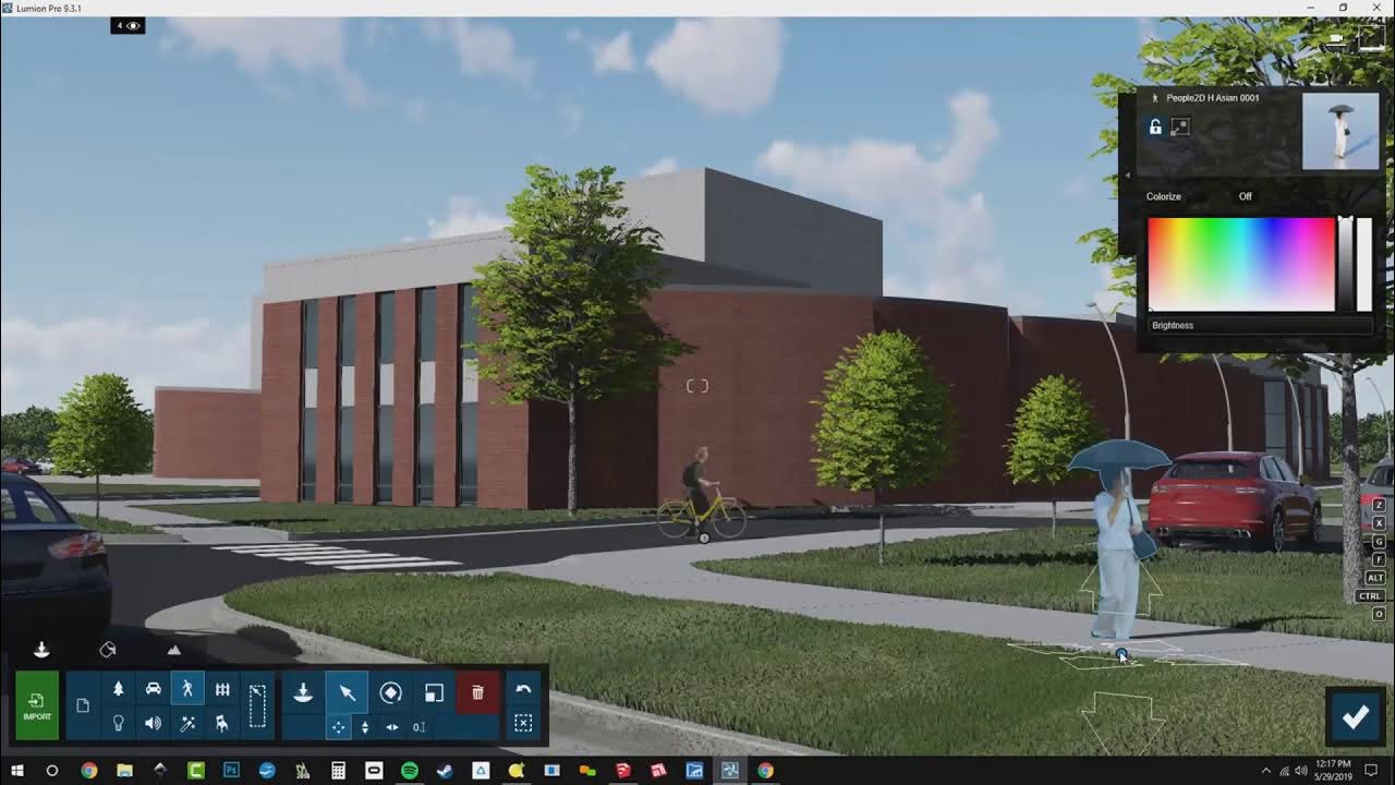 Day Rendering Part 9 - Wet Spring Photo Studio | Lumion 9.5 Workflow Series - YouTube