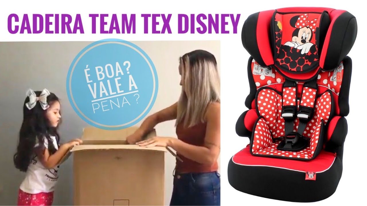 Cadeira Team Tex Disney Unboxing e Primeiras Impressões Como Instalar ...