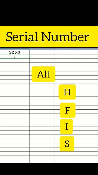 Serial Number Excel Interview Questions And Answers Excle Shorts Microsoft Youtube