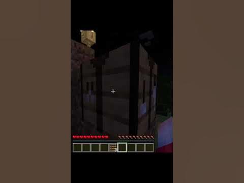 MINECRAFT How to make (craft) LADDER. minecraft pe/java/bedrock. # ...