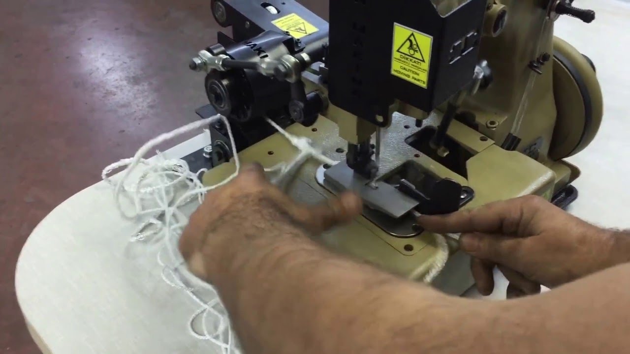 MDK51BA NET + ROPE SEWING MACHINE (1.000 RPM) www.canmakina.com.tr ...