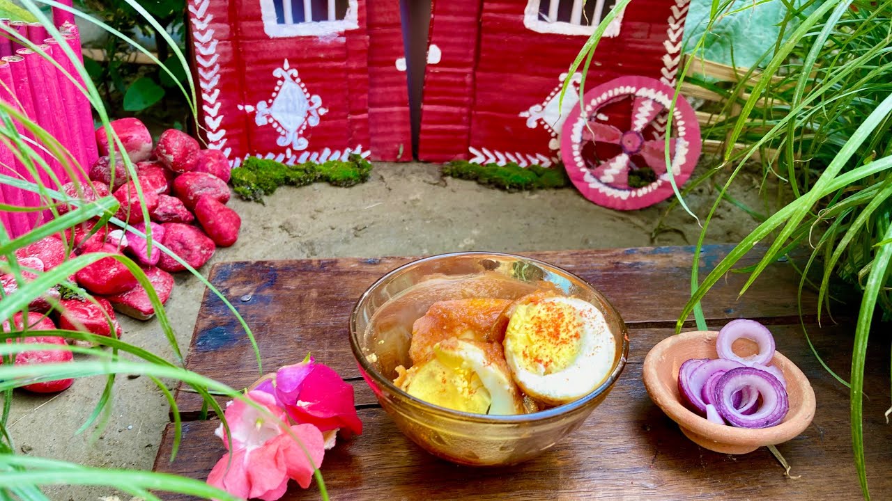 Miniature Egg Bonda | Easy way to cook delicious Indian Anda Egg Bhaji ...