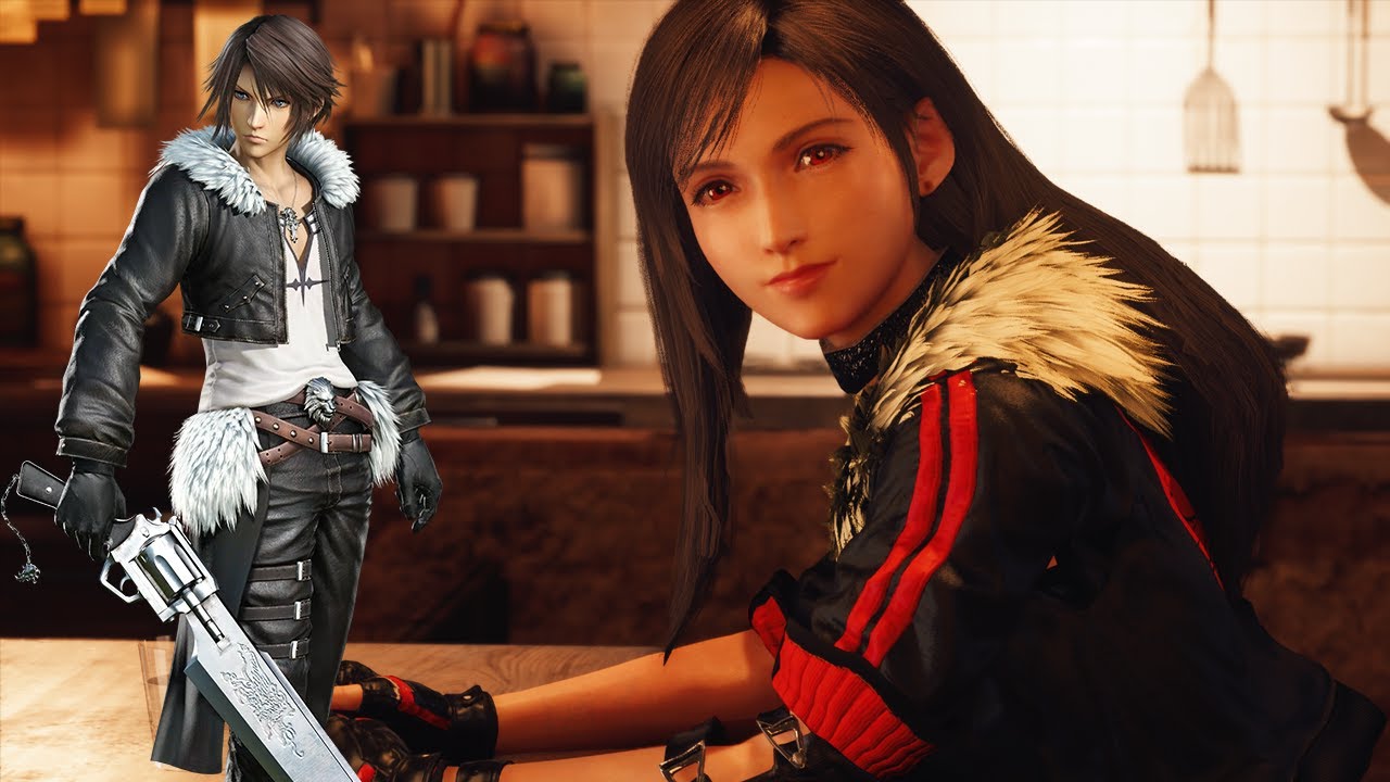 Tifa Leonheart (Squall Outfit) - Final Fantasy VII Remake Mods - YouTube