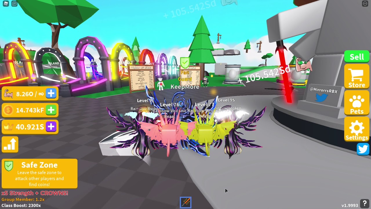 Saber Simulator Over 100 KeepMore Top Rank - YouTube