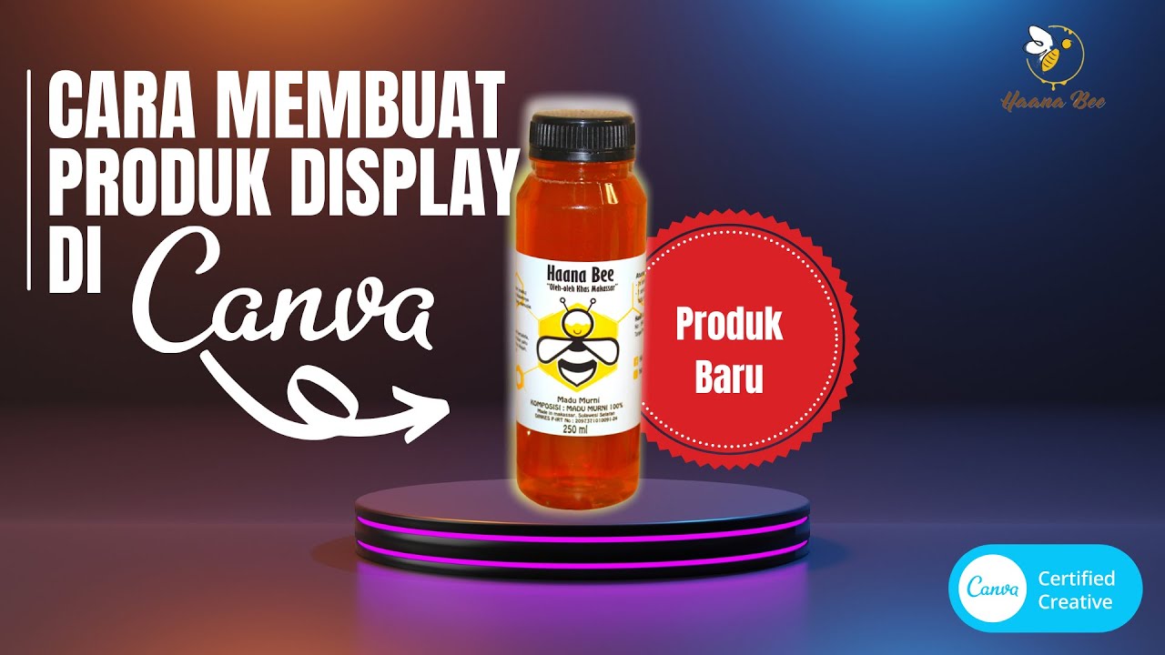 CARA MUDAH BUAT PRODUK DISPLAY DI CANVA TUTORIAL PC&HP | CANVA ...