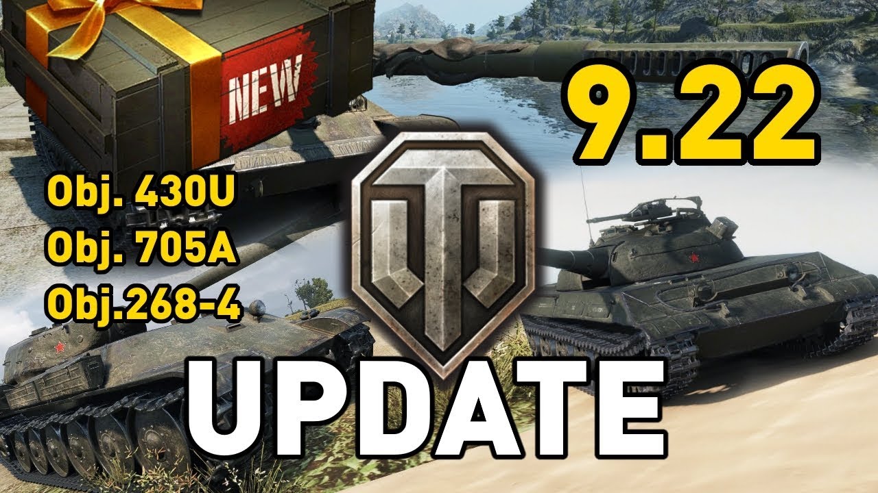World of Tanks || Update 9.22 Preview - YouTube