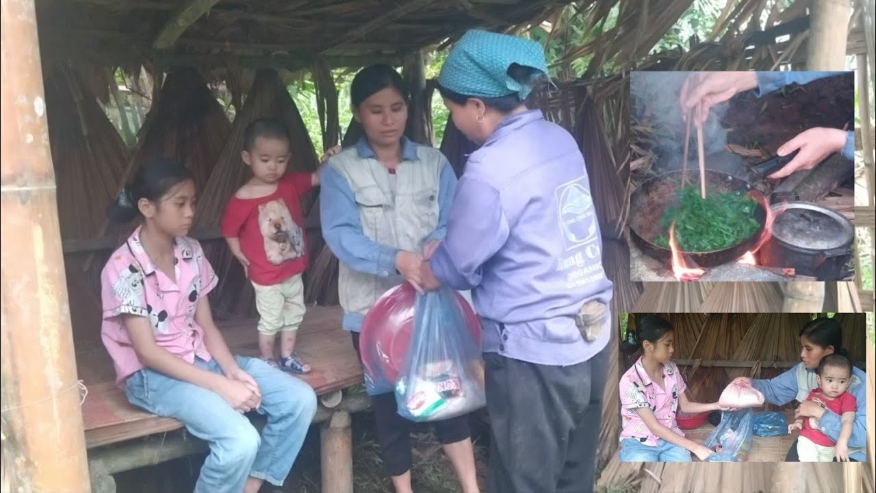 A single mother met a good person, and the three children had a place ...