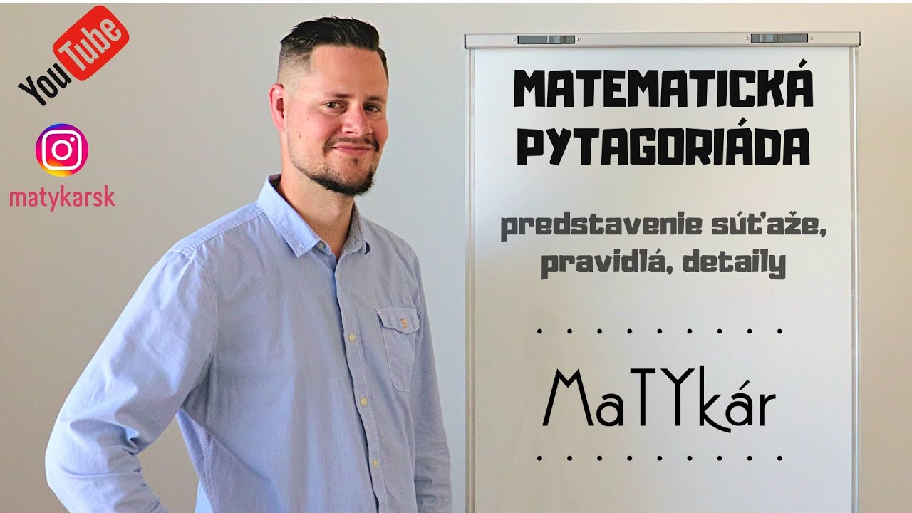 MATEMATICKÁ PYTAGORIÁDA - predstavenie súťaže, pravidlá, detaily - YouTube