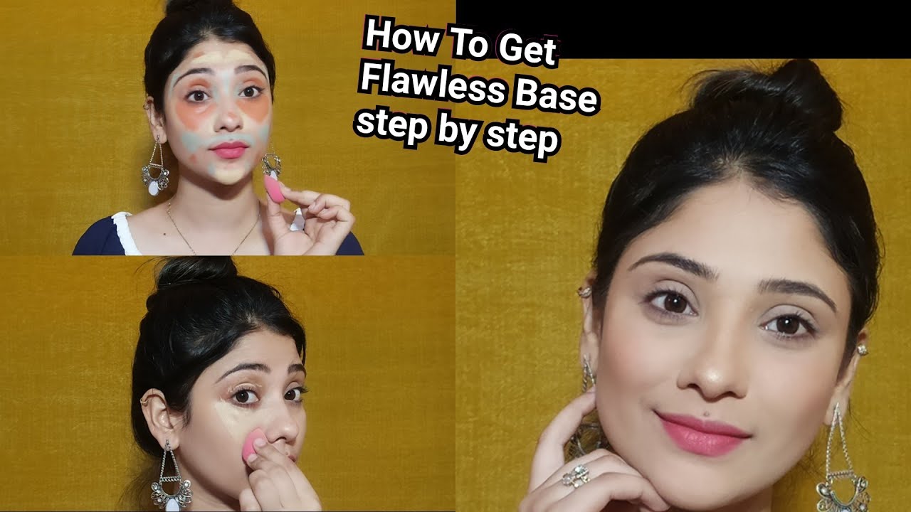 How to get flawless makeup base || step by step || shystyles - YouTube