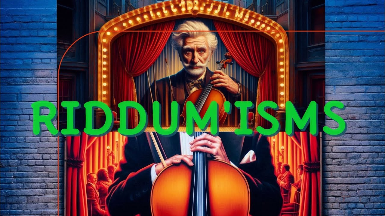 RIDDUM'ISMS - YouTube