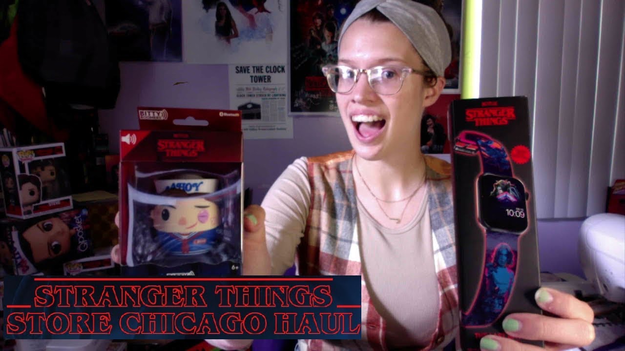 Stranger Things Store Chicago Haul 7 - YouTube