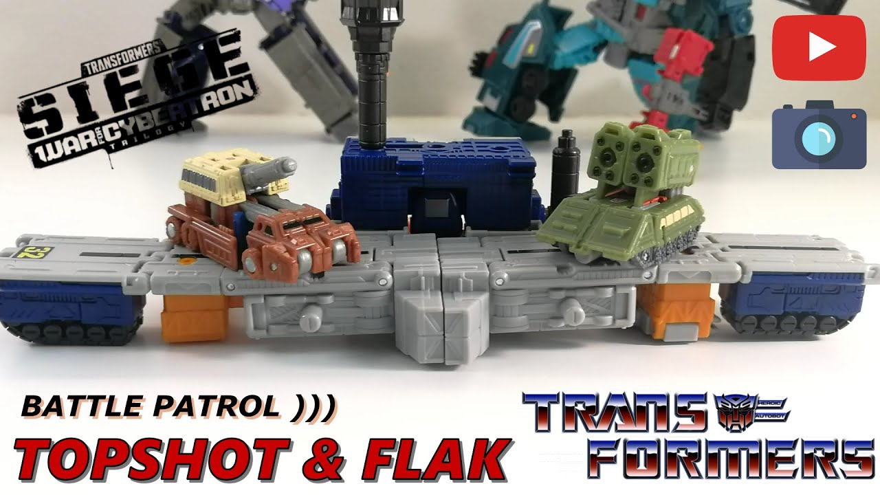 Transformers SIEGE: Micromasters TOPSHOT & FLAK simple playthrough ...