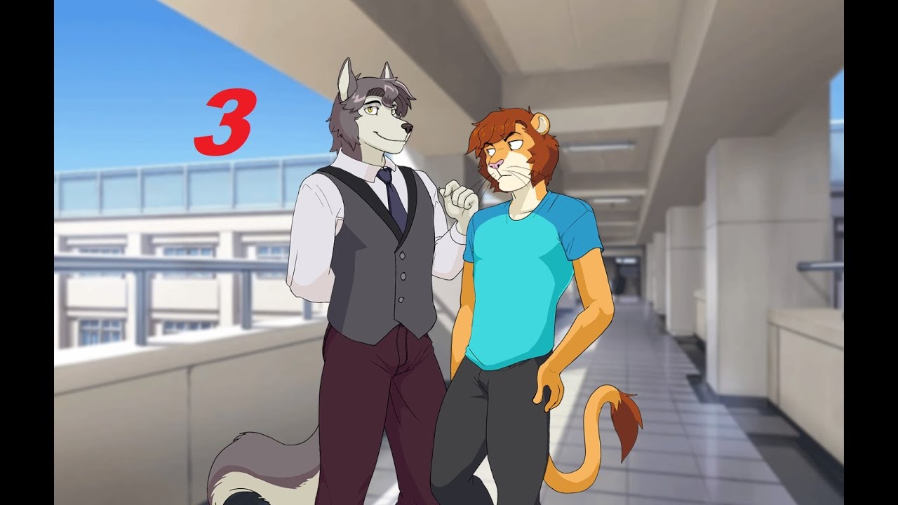 Socially Awkward Visual Novel Furry -Español Kelrok P3 Rask - YouTube