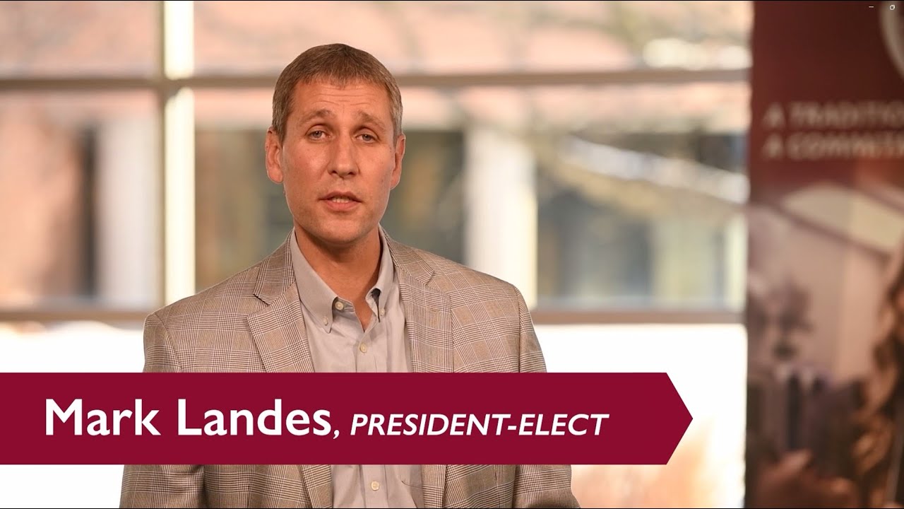 Mark Landes - Hesston College's 10th President - YouTube